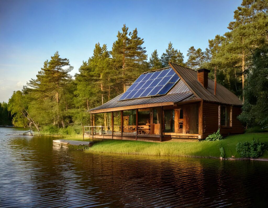 Inside a 4,000 Sq Ft Solar-Powered Cabin Beyond the Boundary Waters ...
